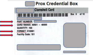 LAZ Parking Proximity Card Order Form – 3millID Corporation